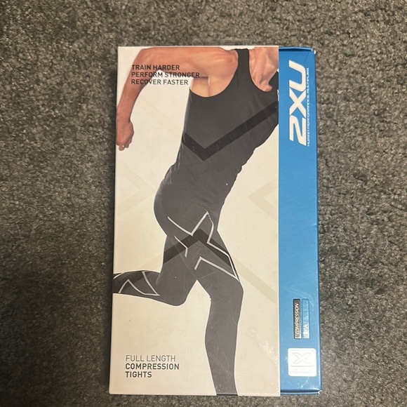 2xu | Underwear & Socks | 2xu Mens Black Compression Tights | Poshmark